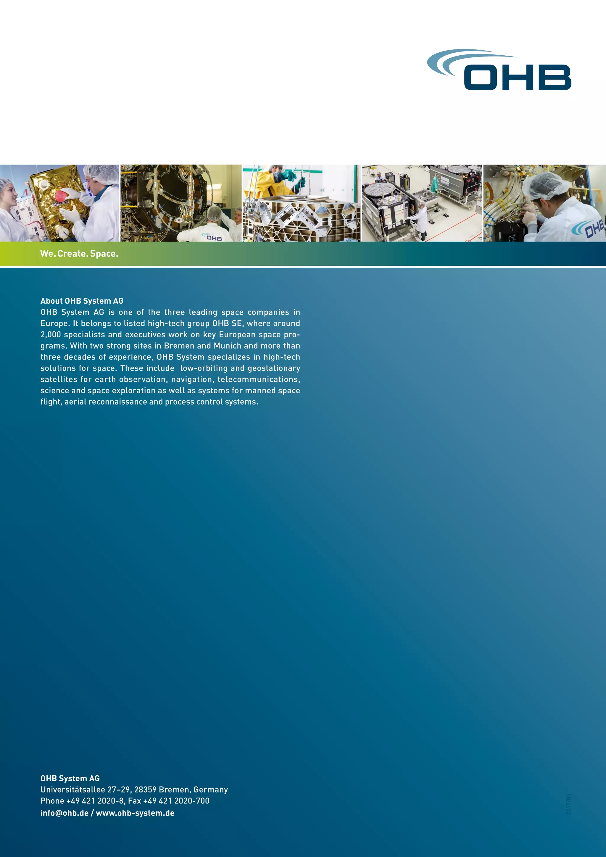 OHB_System_Electra_2015 | PDF