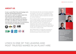 Lynch-Corporate-Brochure | PDF