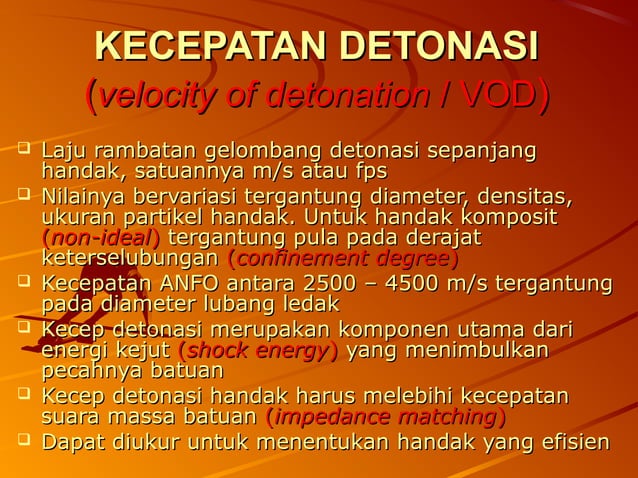 Pengenalan Bahan Peledak | PPT