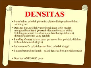 Pengenalan bahan peledak | PPT