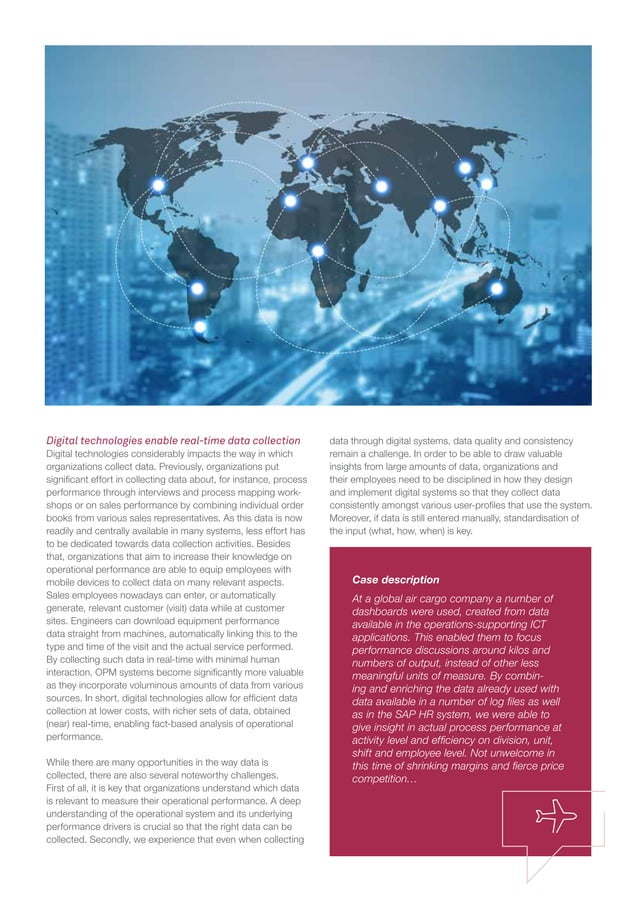 Closed-loop operational performance management - Enabling the ...