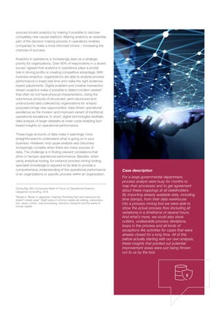 Closed-loop operational performance management - Enabling the performance dialogue in the ...