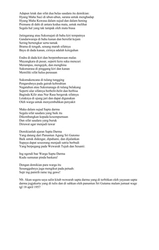 kebatinan jawa | DOCX