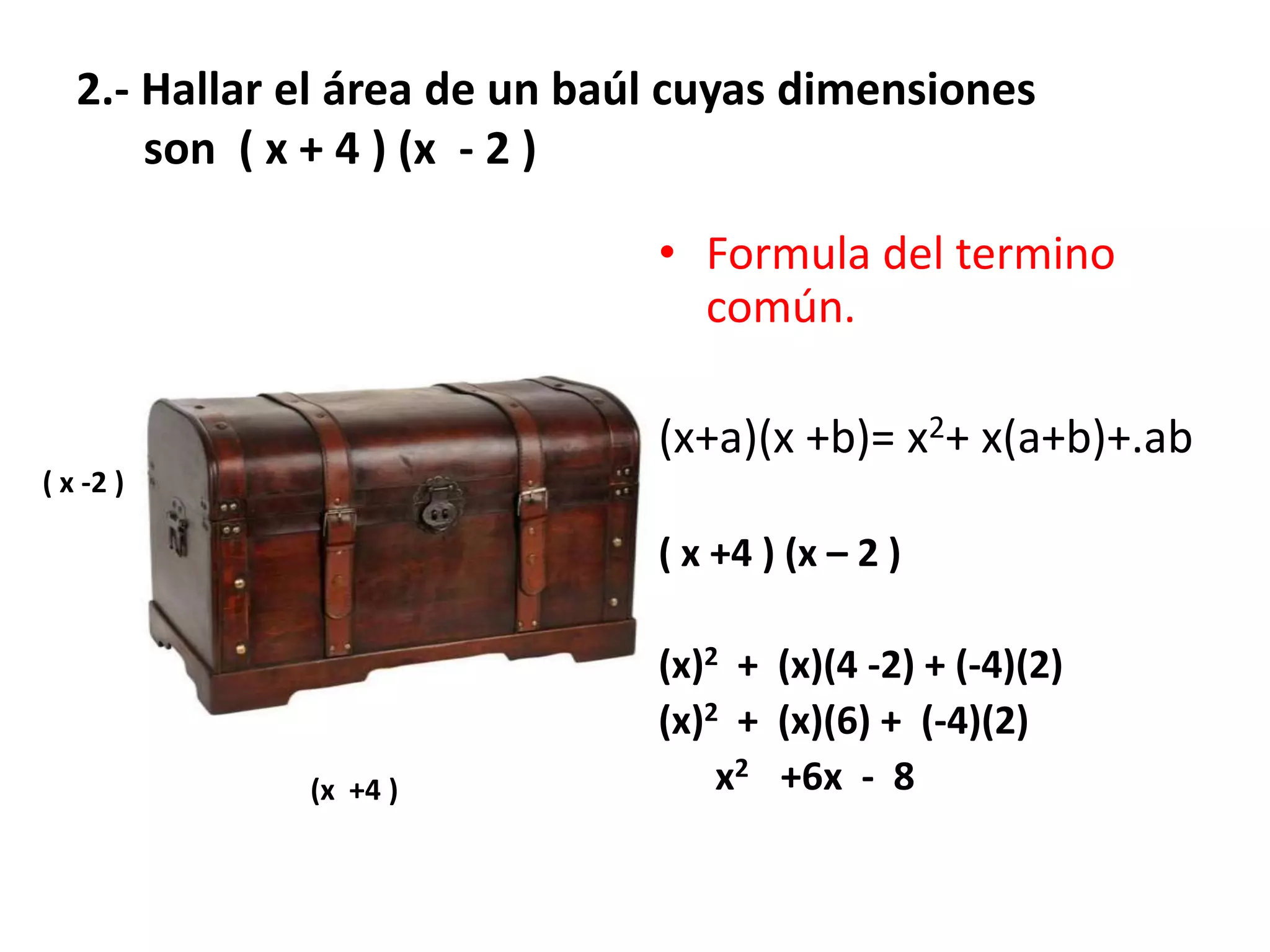 PROBLEMAS CON PRODUCTOS NOTABLES II 2013 | PPT