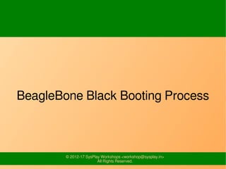 BeagleBone Black Booting Process | PDF