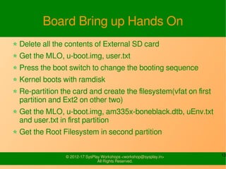 BeagleBone Black Booting Process | PDF