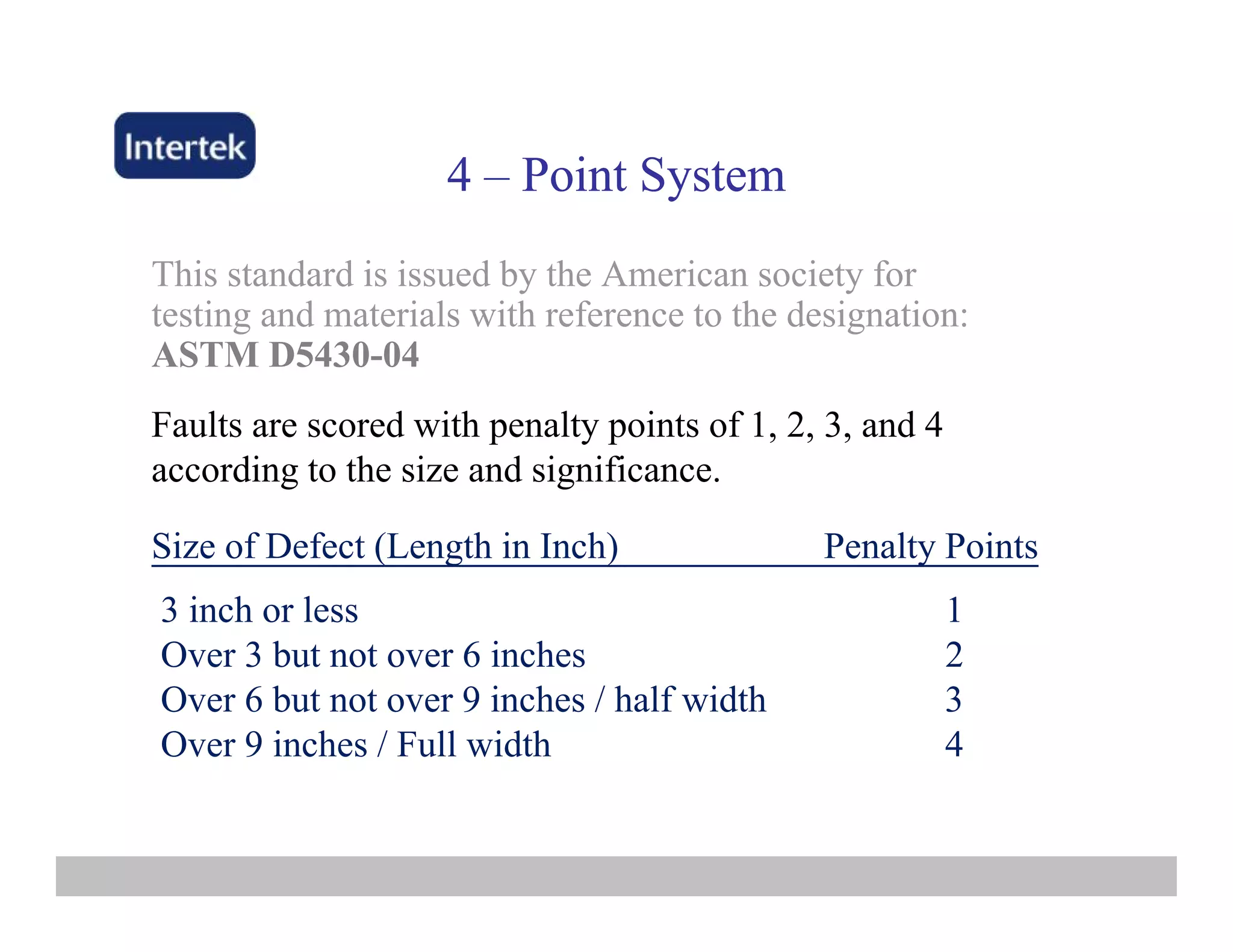 4-Point-Fabric-Inspection | PDF