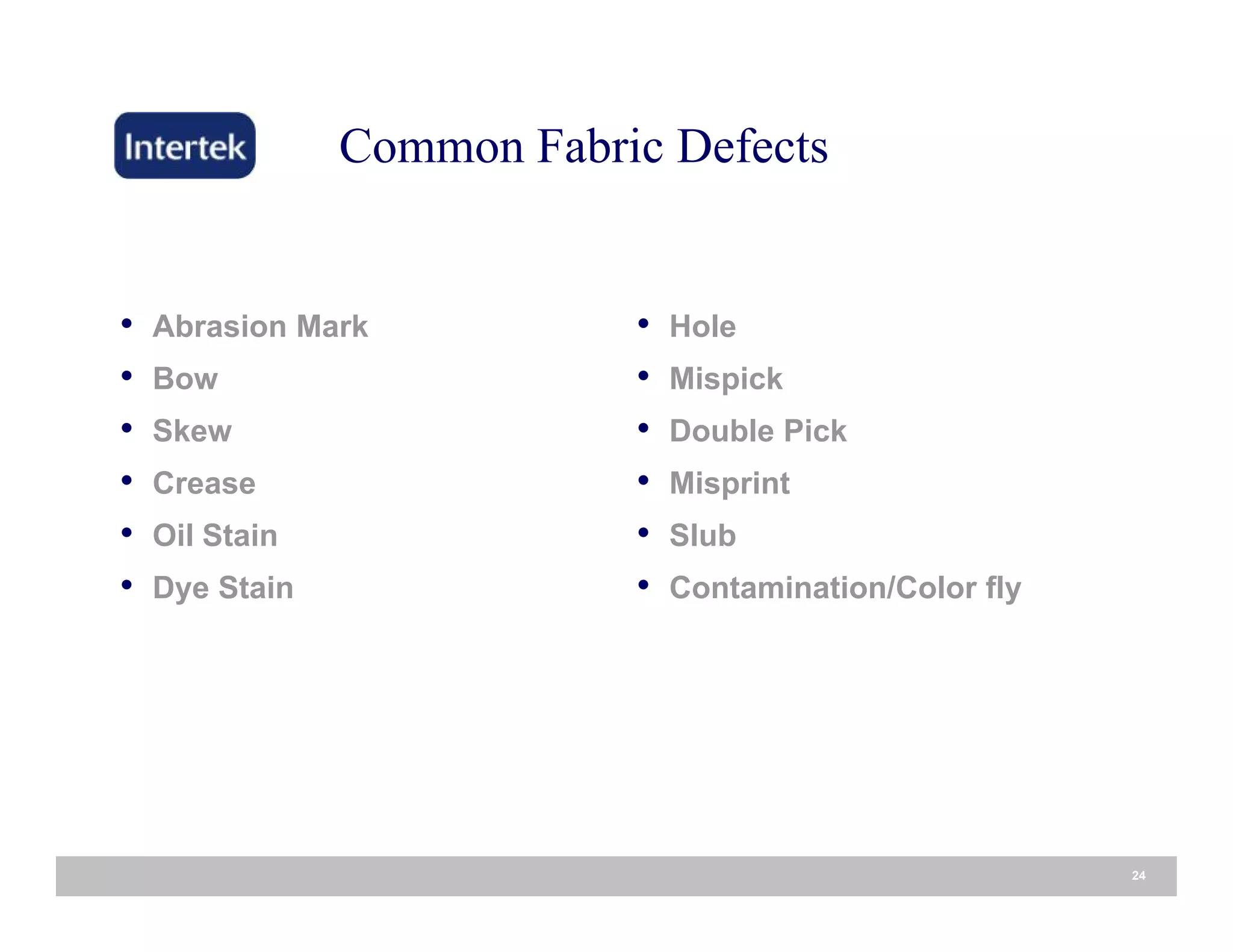 4-Point-Fabric-Inspection | PDF