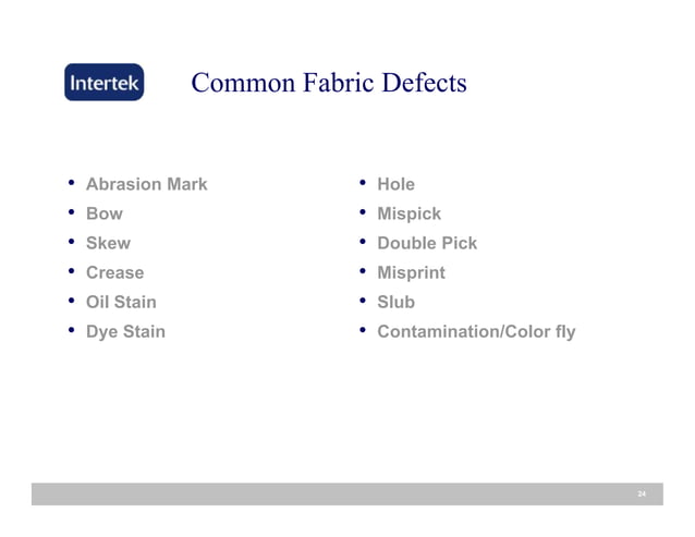 4-Point-Fabric-Inspection | PDF | Women\'s Intimates and Sleepwear ...