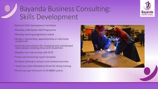 Bbbee esd and sd presentation | PDF