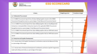 Bbbee esd and sd presentation | PDF