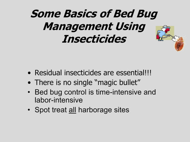 Bed Bug Biology/Behavior and Research Update | PPT