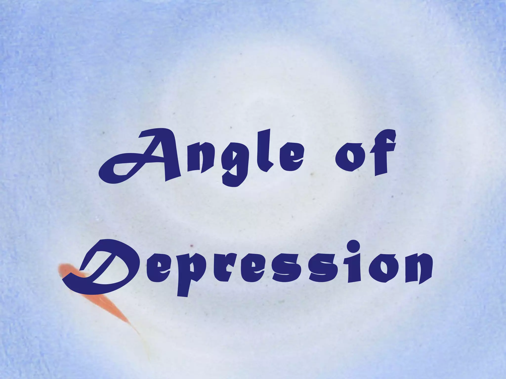 Bbbm angle of elevation | PPT