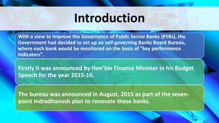 Bank Board Bureau ppt | PPTX