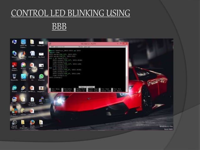 Beaglebone Black Introduction with Architecture and Code | PPTX