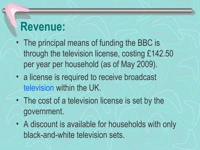 BBC | PPT | History | Genres