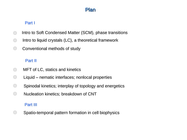 Computational Liquid Crystal Physics | PPT