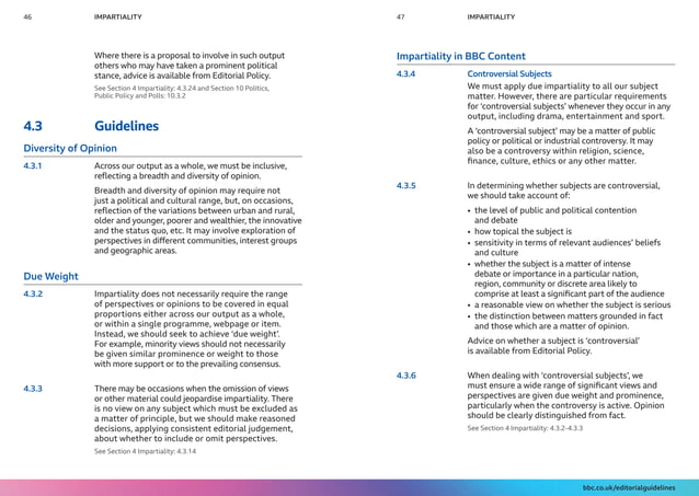BBC editorial-guidelines-whole-document | PPT