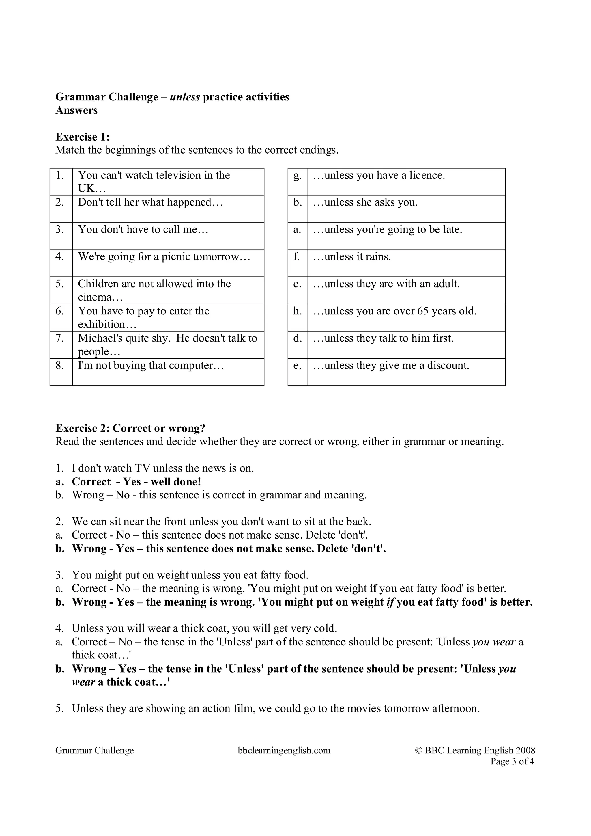 Bbc english language quiz | PDF