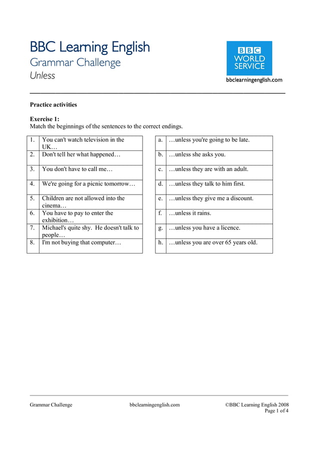 Bbc english language quiz | PDF