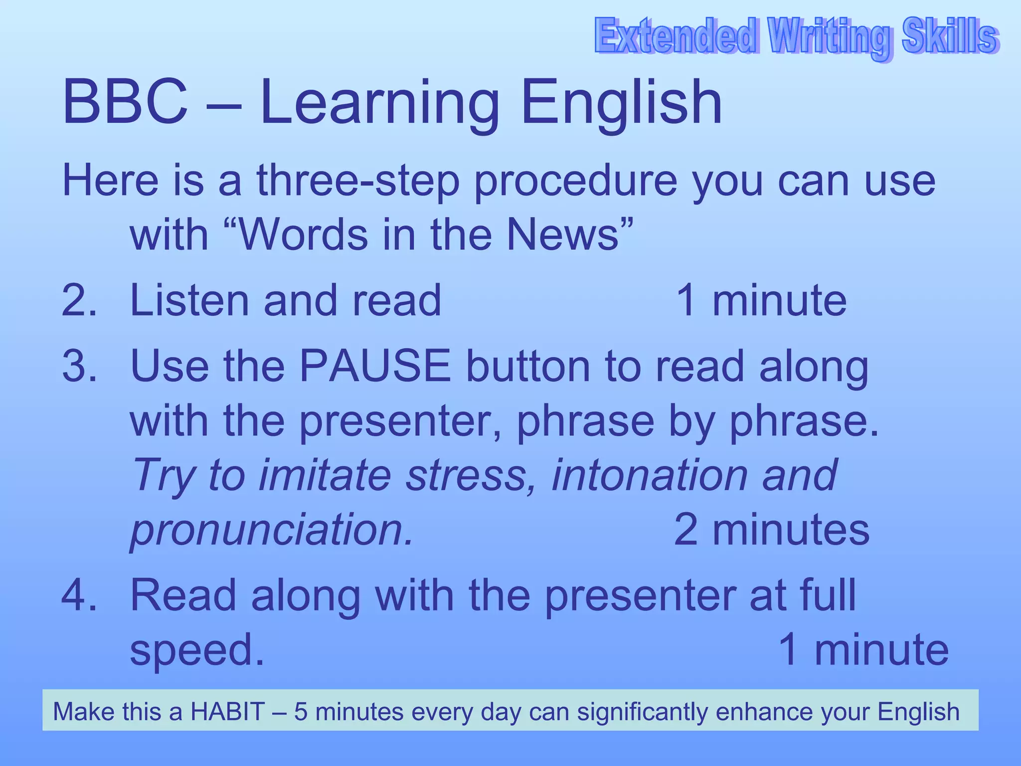BBC News Powerpoint | PPT