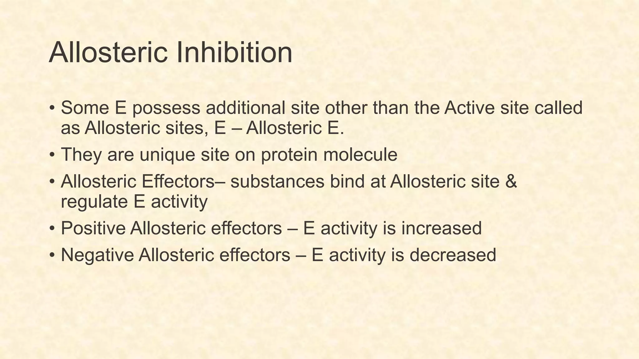 Enzyme Inhibitors | PPTX
