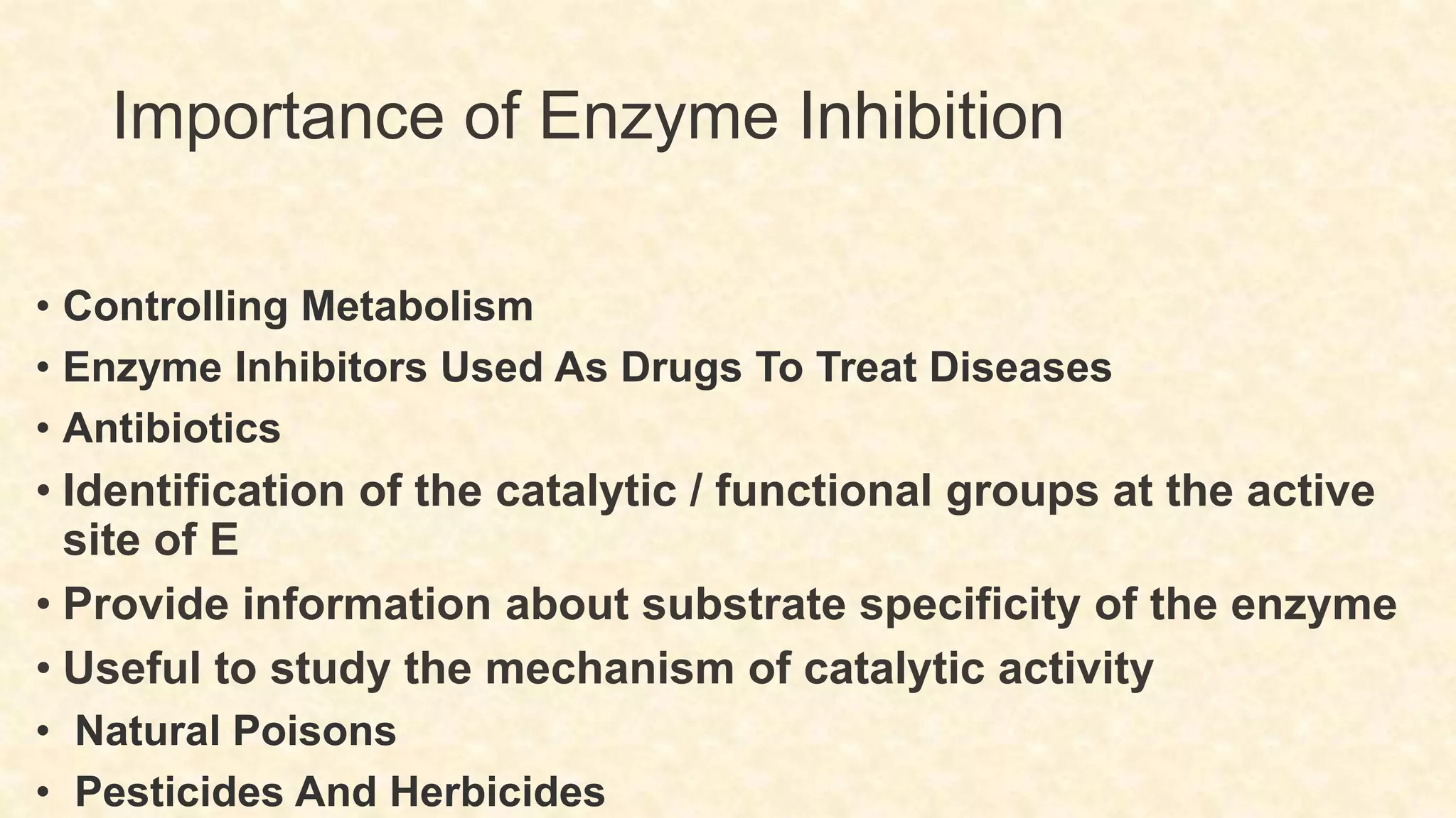 Enzyme Inhibitors | PPTX