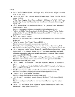 ATT Strategy Analysis | DOCX