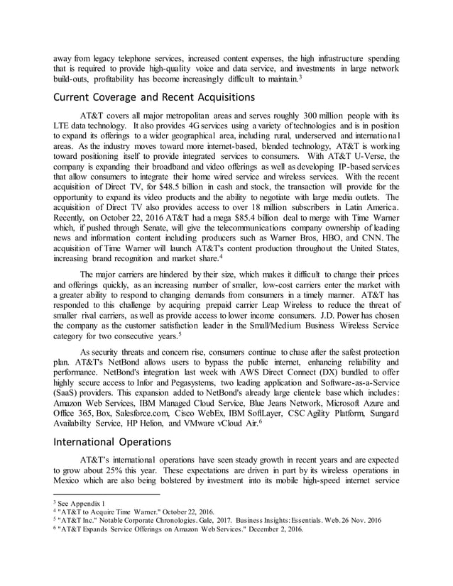 ATT Strategy Analysis | PDF