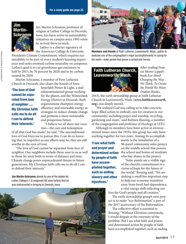 Restoring Creation with faith | PDF