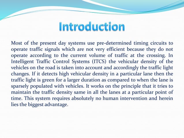 Traffic controller | PPTX