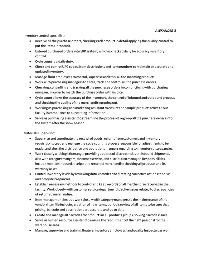 JUDITH ALEXANDER-RESUME | PDF