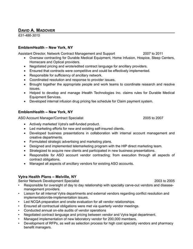 David's Resume_JR3 | PDF