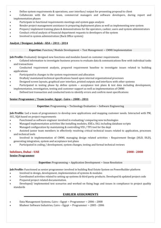 Resume - Mohamed Ali LinkedIn | DOC | Computer Software and Applications | Computing
