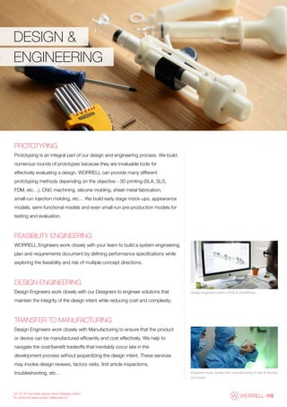 WORRELL China Capabilities 2015 | PDF