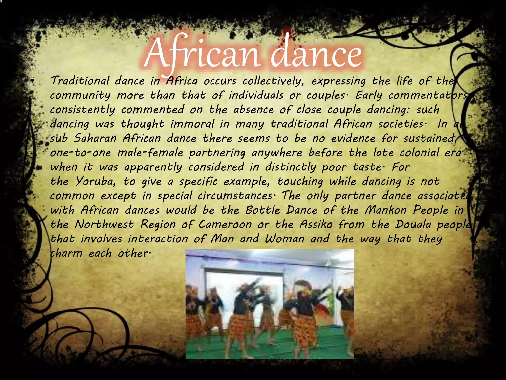 DIFFERENT DANCE FORMS | PPTX