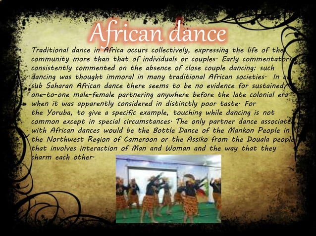 DIFFERENT DANCE FORMS | PPTX