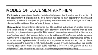 Documentary Research | PPTX