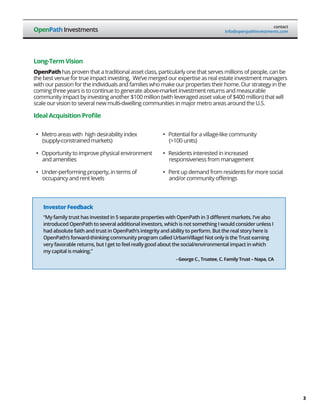 OpenPath Strategy & Performance | PDF