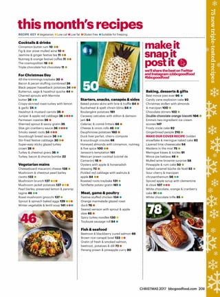 BBC good food Christmas 2017 uk | PDF | Desserts and Baking | Food & Drink
