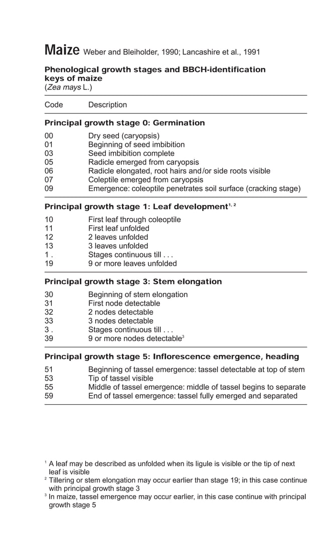 BBCH | PDF | Agriculture | Industries