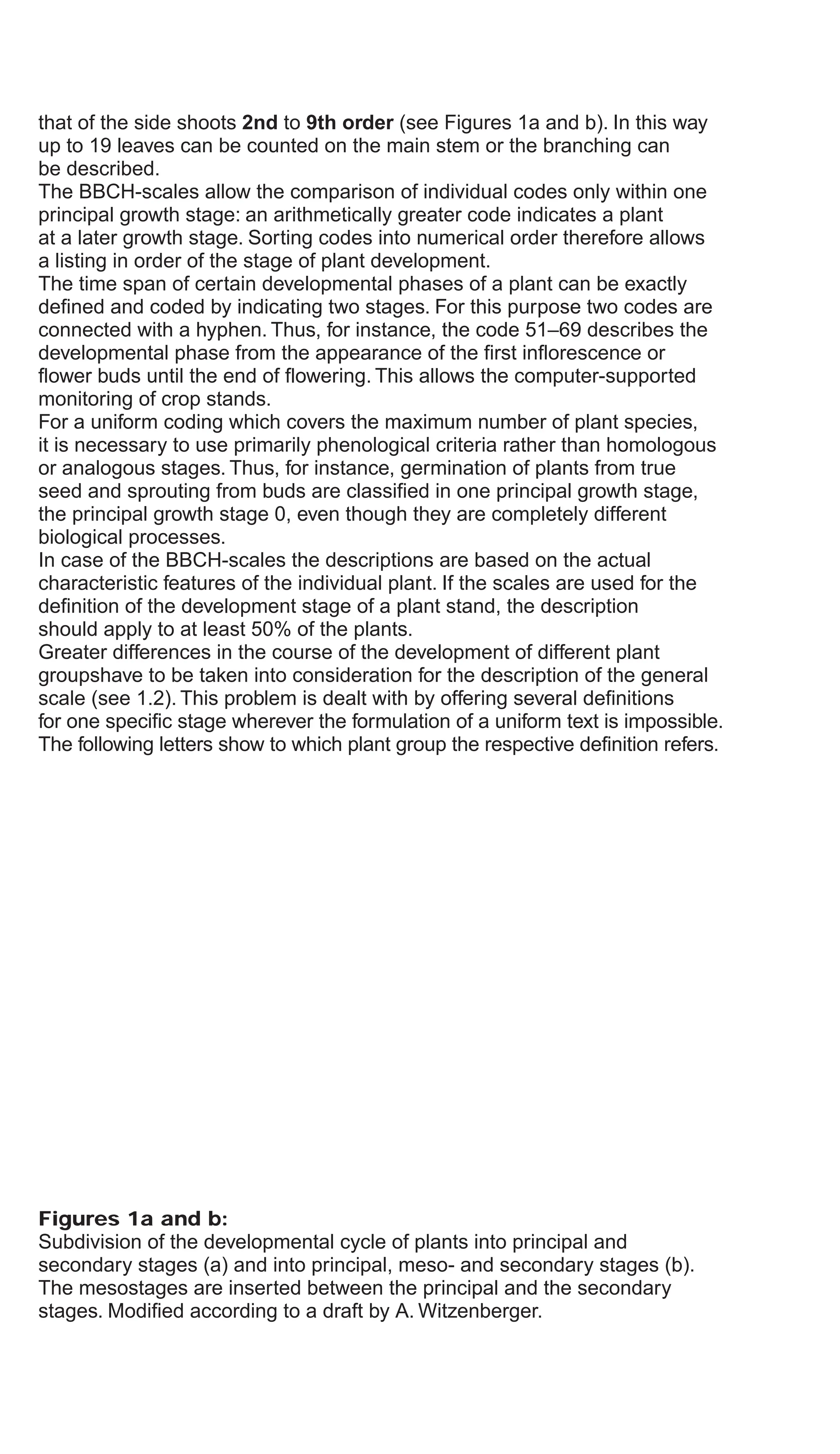 ¿Qué significa la escala BBCH? La escala extendida BBCH es un sistema ...