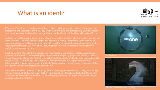 Bbc ident research v4 | PPT