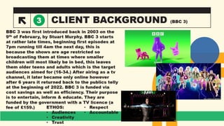 BBC intro.pptx | History | Genres