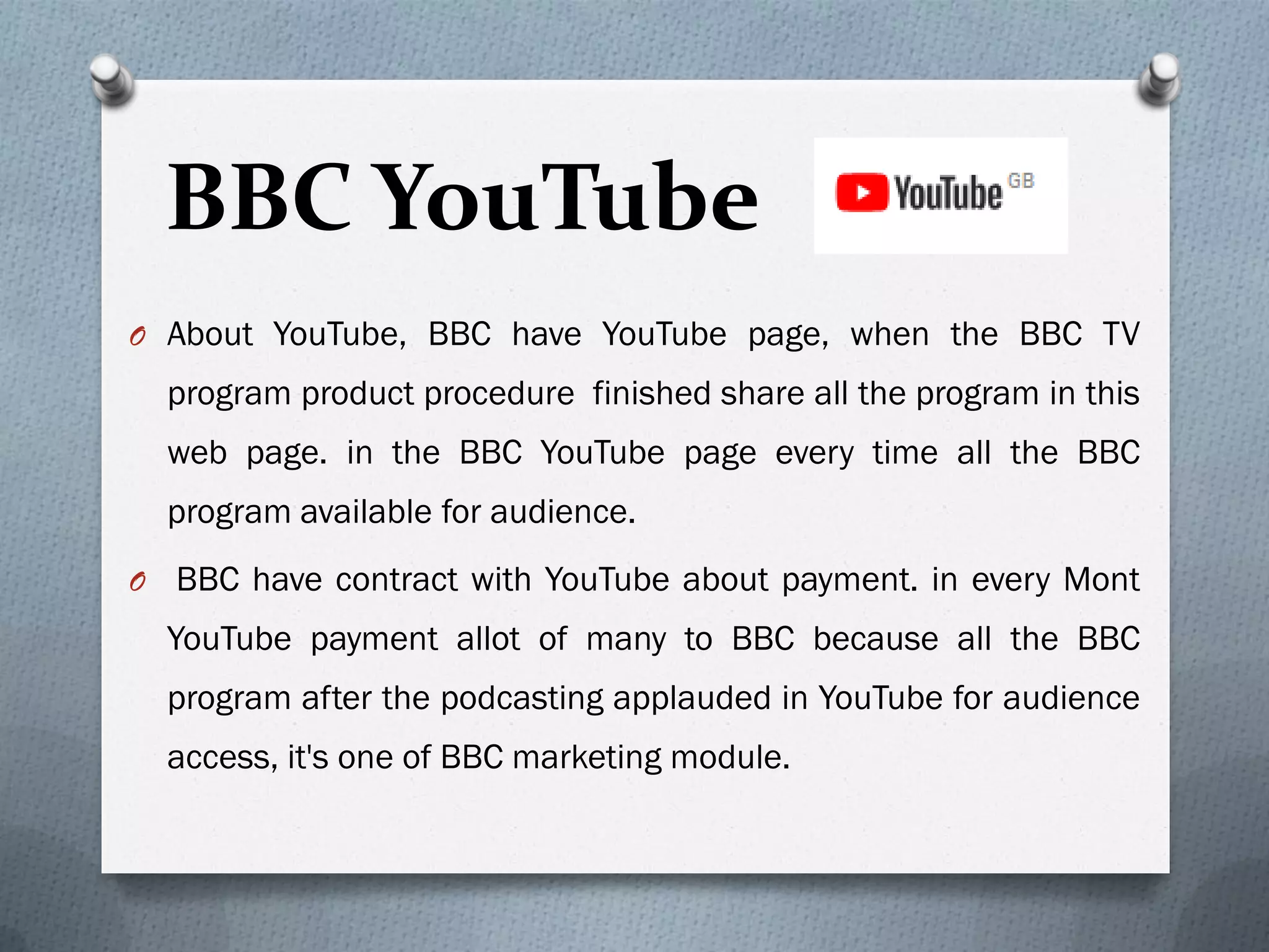 BBC marketing strategy plan | PDF