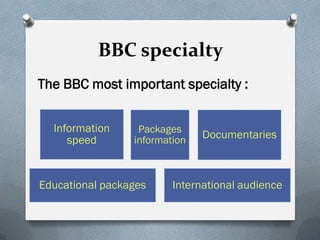 BBC marketing strategy plan | PPT