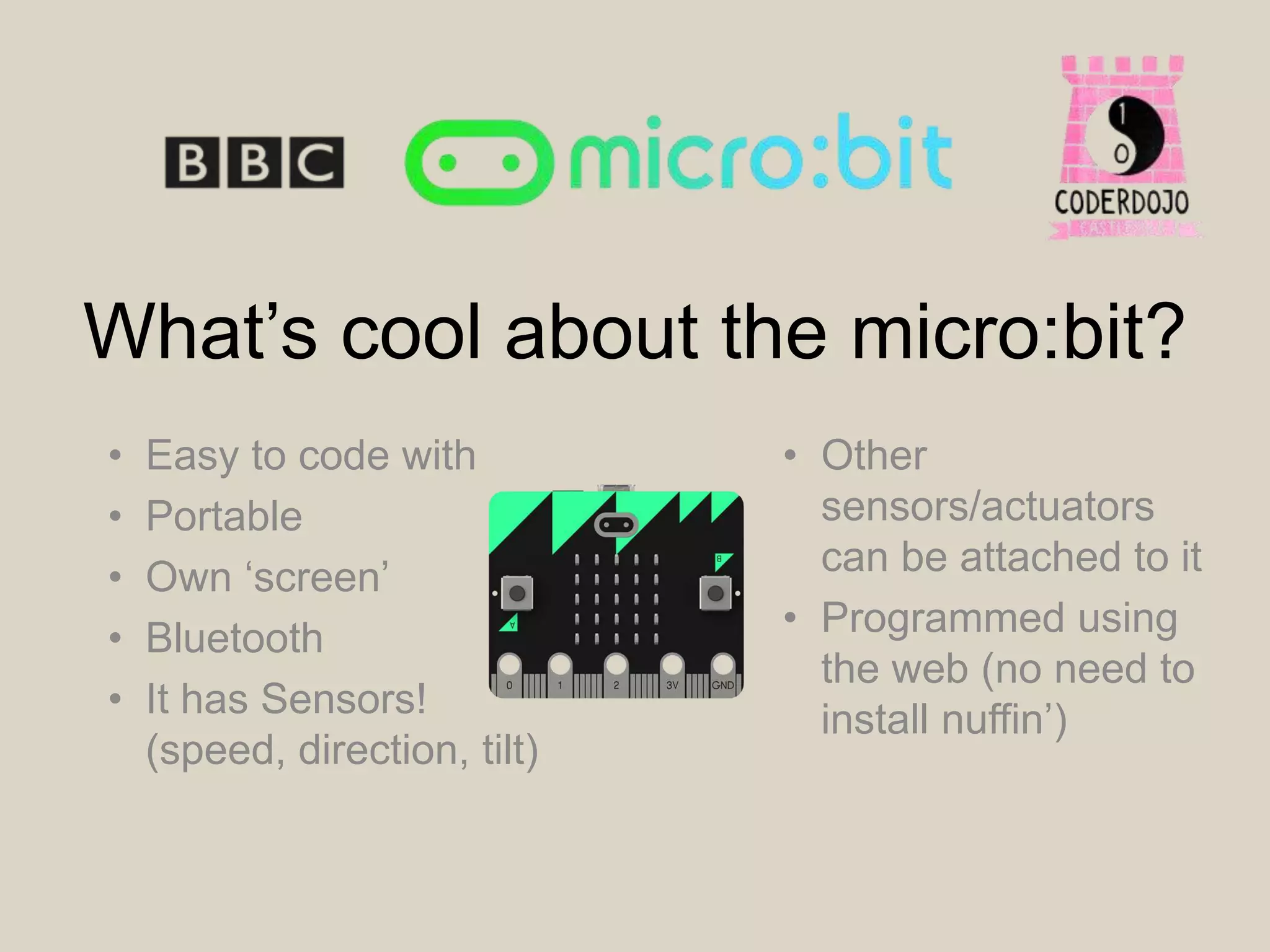 BBC Micro:bit Introduction | PPTX