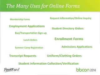 Creating a VIP Admissions and Re-Enrollment Experience | PPT