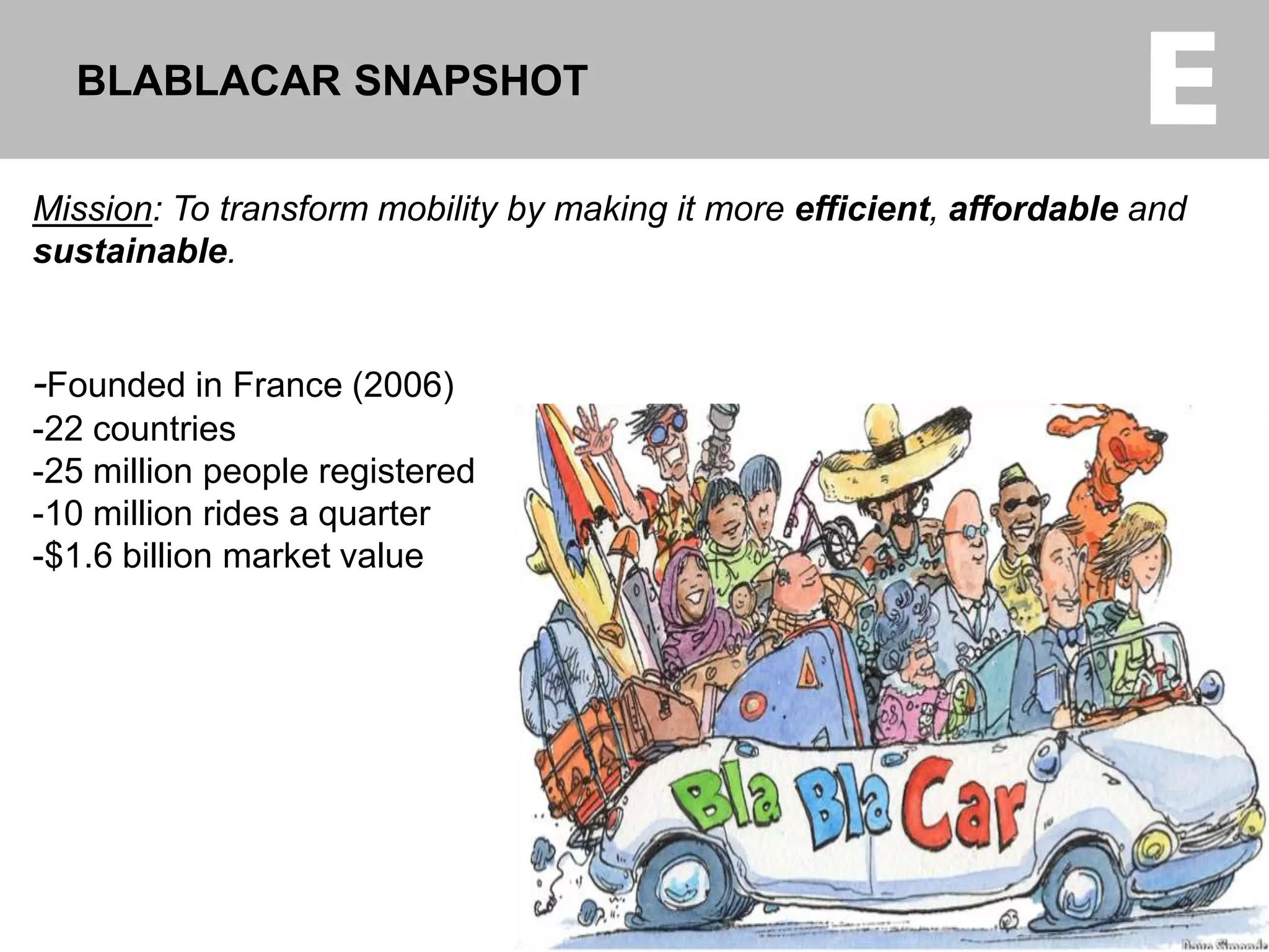 Case Study: BlaBlaCar and Social Innova | PPTX