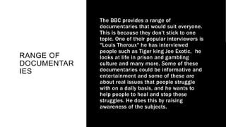 BBC previous documentries.pptx